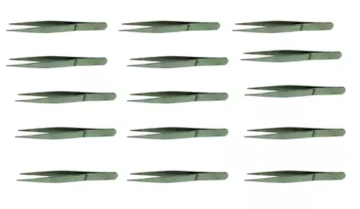 Forceps pointed ends, 130mm