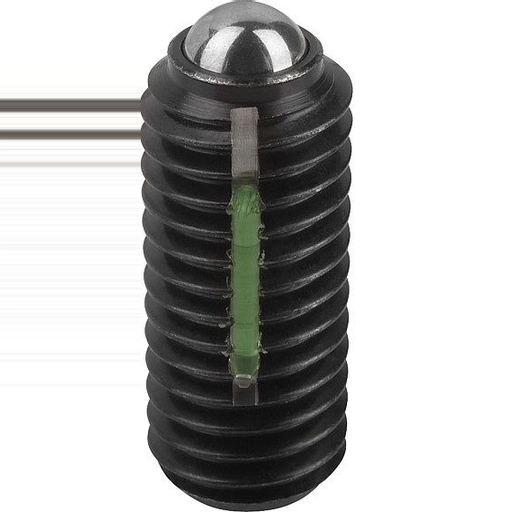 Spring Plunger. Thread M5. Length 14mm. Ball Diameter 3mm. Spring Force ...