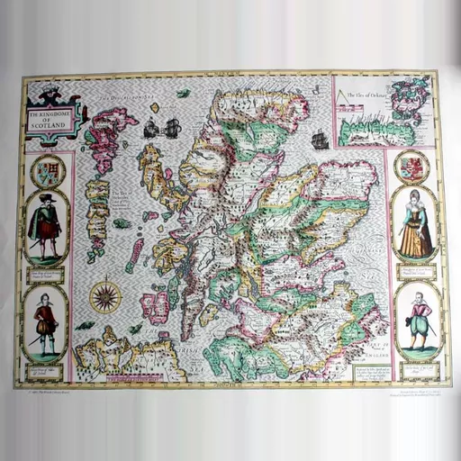 Map of Scotland 1610 | Starbeck Education
