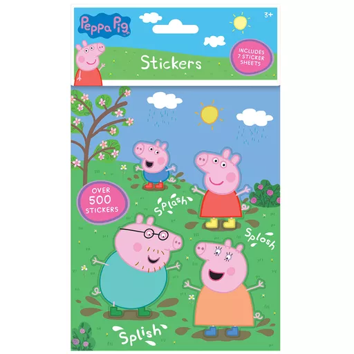 IG Design Group Sticker Book 500pcs Peppa Pig