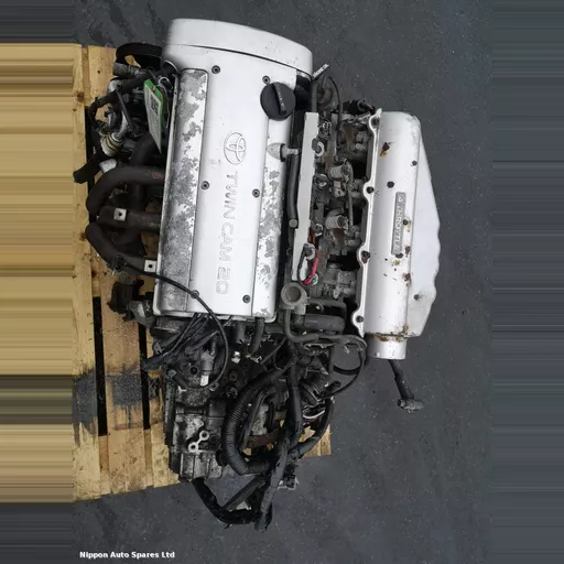 Toyota Corolla Engine 1996 1.6 Petrol 4age 20 Valve Silver Top Full ...