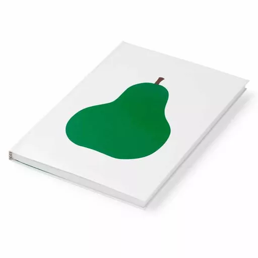 A5 Enzo Mari, Hard Cover - Pear | Turnaround Gifts