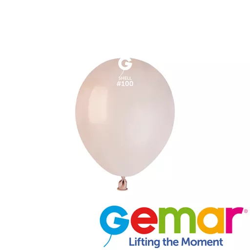 New Gemar Standard Shell 5" Latex Balloons 50pk