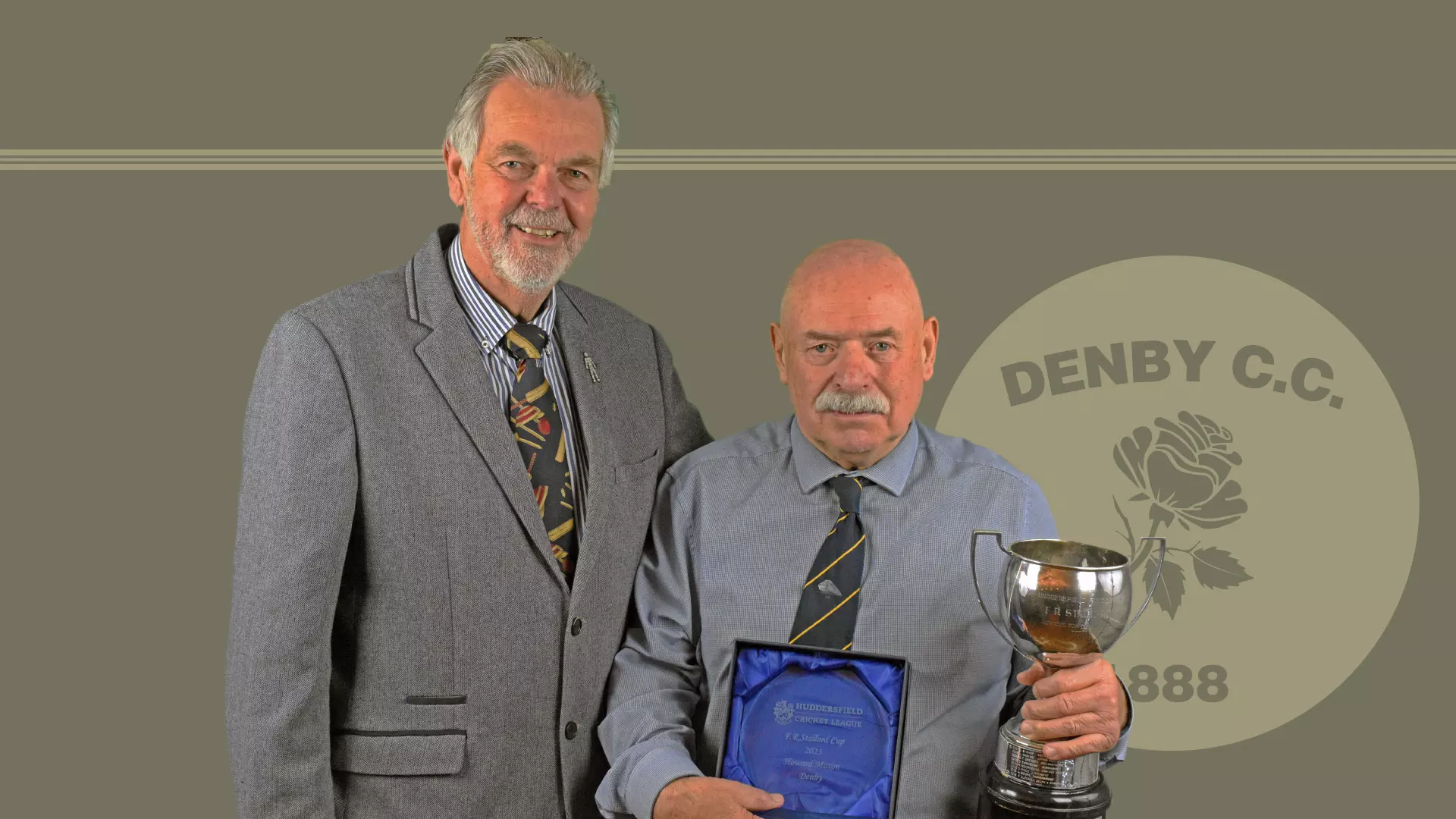 Denby’s Moxon Honoured With F.R. Stallard Cup | Huddersfield Cricket League