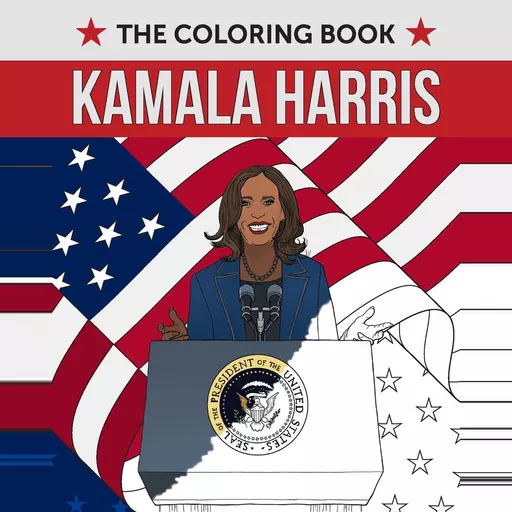 Kamala Harris: The Coloring Book | Turnaround Gifts