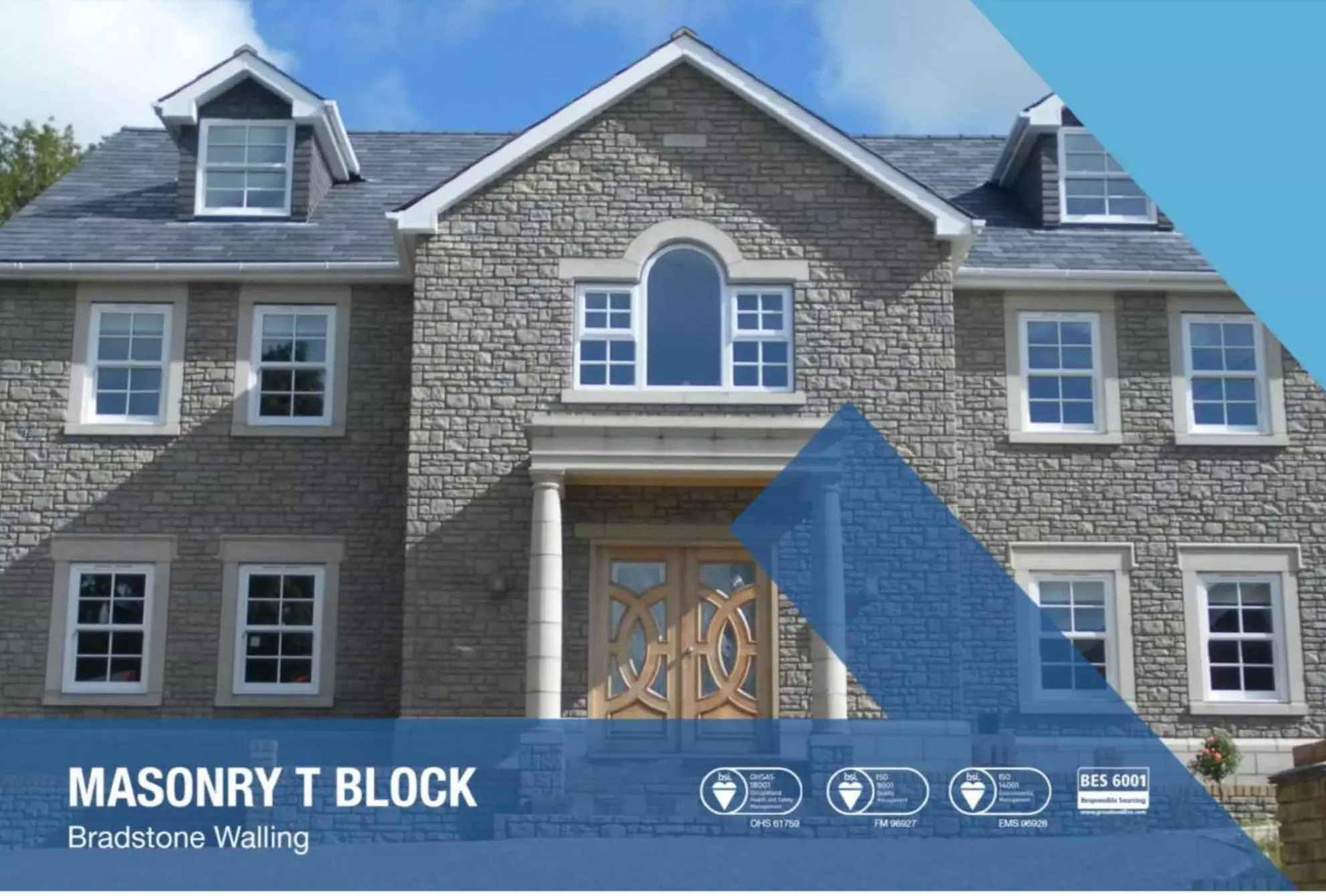 Products | Masonry T-Block Bradstone Walling