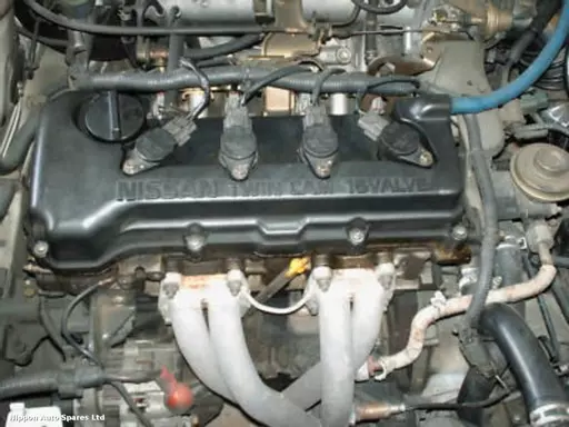 Nissan Almera Engine 2001 1.5 Petrol Engine, Code Qg15de (black Top ...