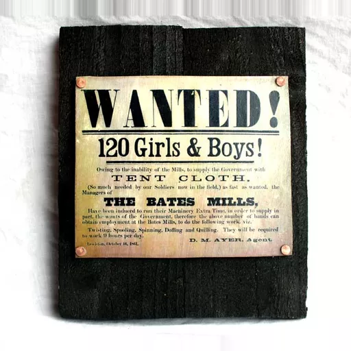 Child Labour Wanted Sign | Starbeck Education