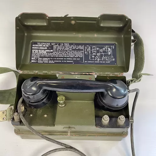 WW2 Era Army Field Telephone | Starbeck Education